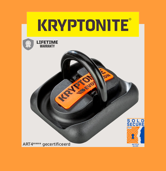 Kryptonite Evolution Muuranker ART4 – Ultieme fietsbeveiliging | DrBeyk – DrBeyk Online